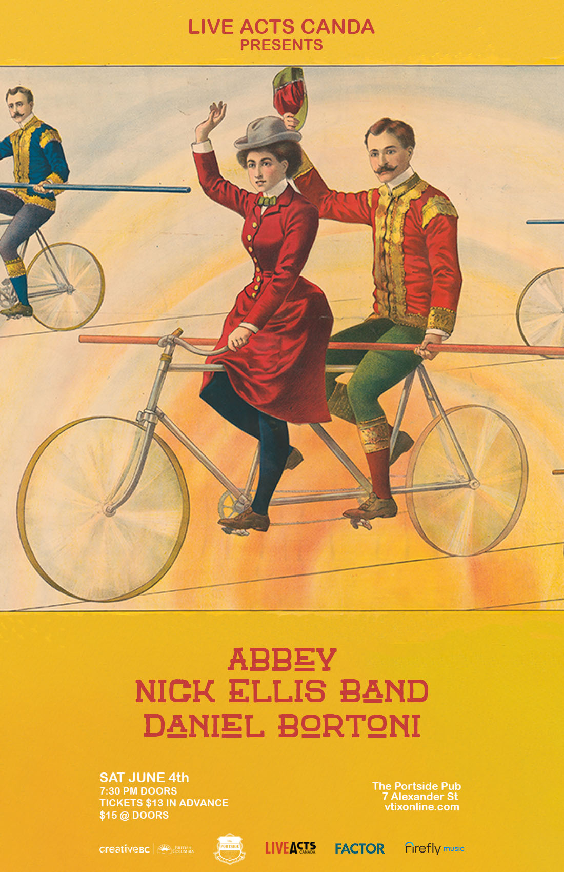 Abbey With Special Guests, Nick Ellis Band, and Daniel Bortoni Tickets ...