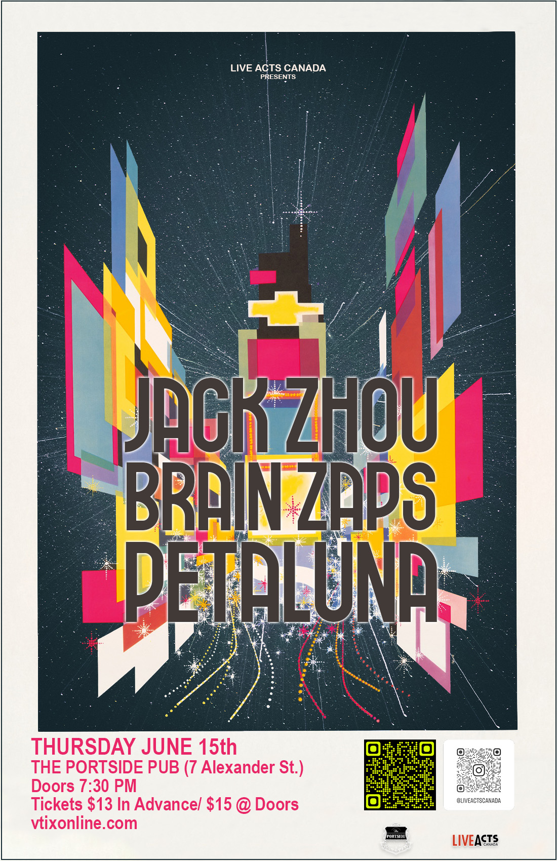 Jack Zhou with Special Guests Brain Zaps and Petaluna Tickets - Vtix Online