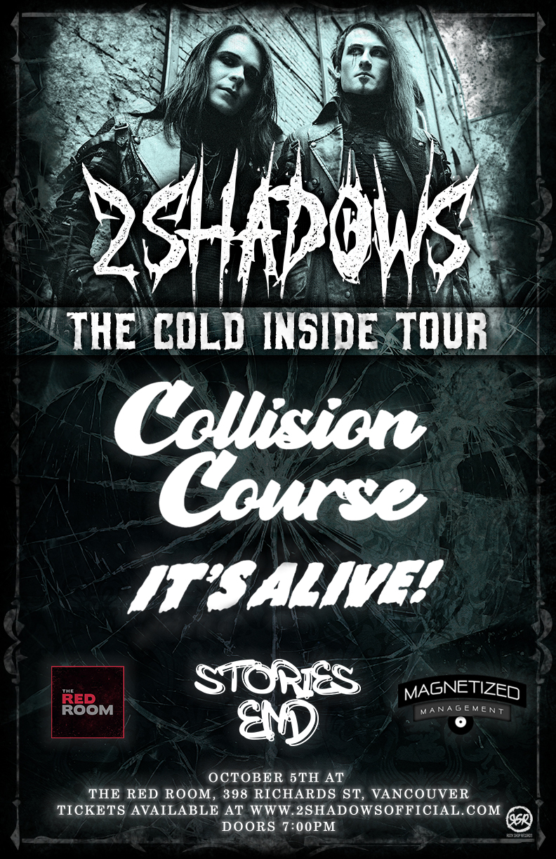 2 Shadows Tour with guests Collision Course and It's Alive Tickets ...