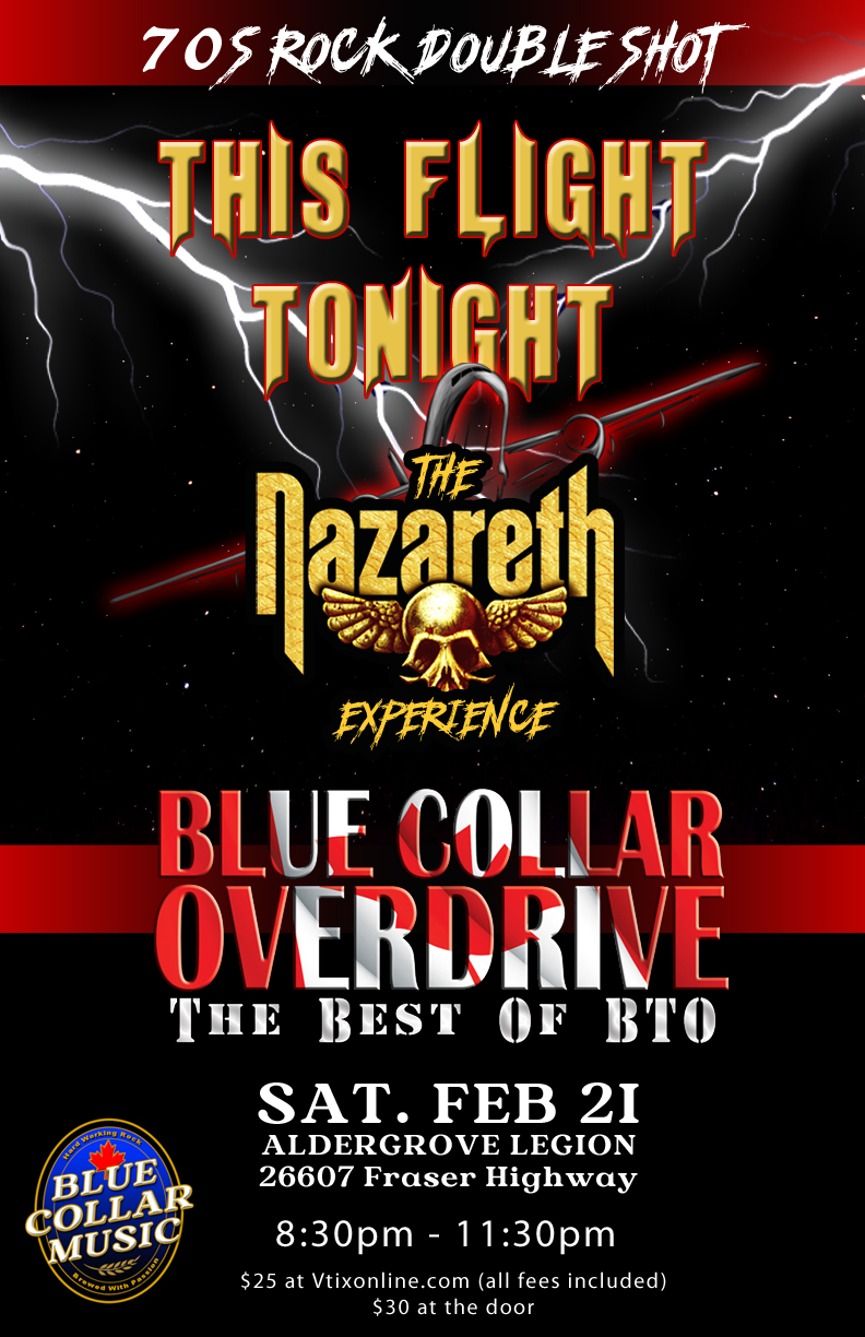 70's Rock Double Shot Tickets - Vtix Online